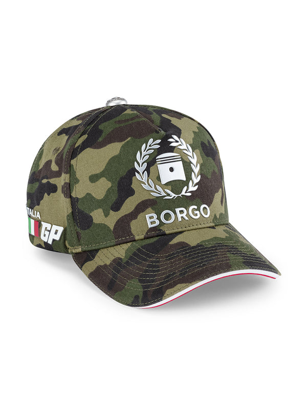 BORGO Americas GP Camo Cap - BORGO ® OFFICIAL | PERFORMANCE LUXURY BORN ...